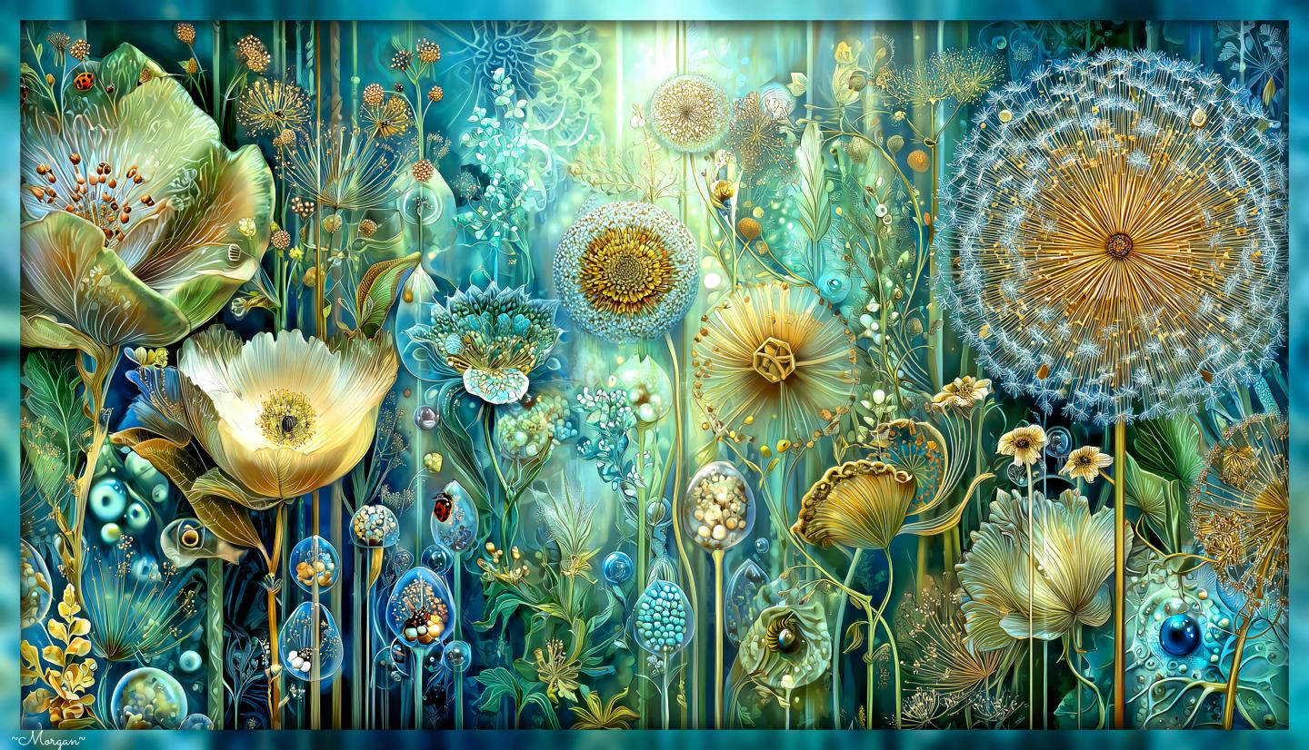 Symphony of Dew and Dandelion – #Poetry of the #NaturalWorld – BooknVolume